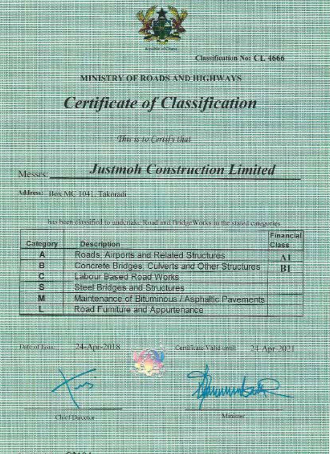 About Us – Justmoh Construction